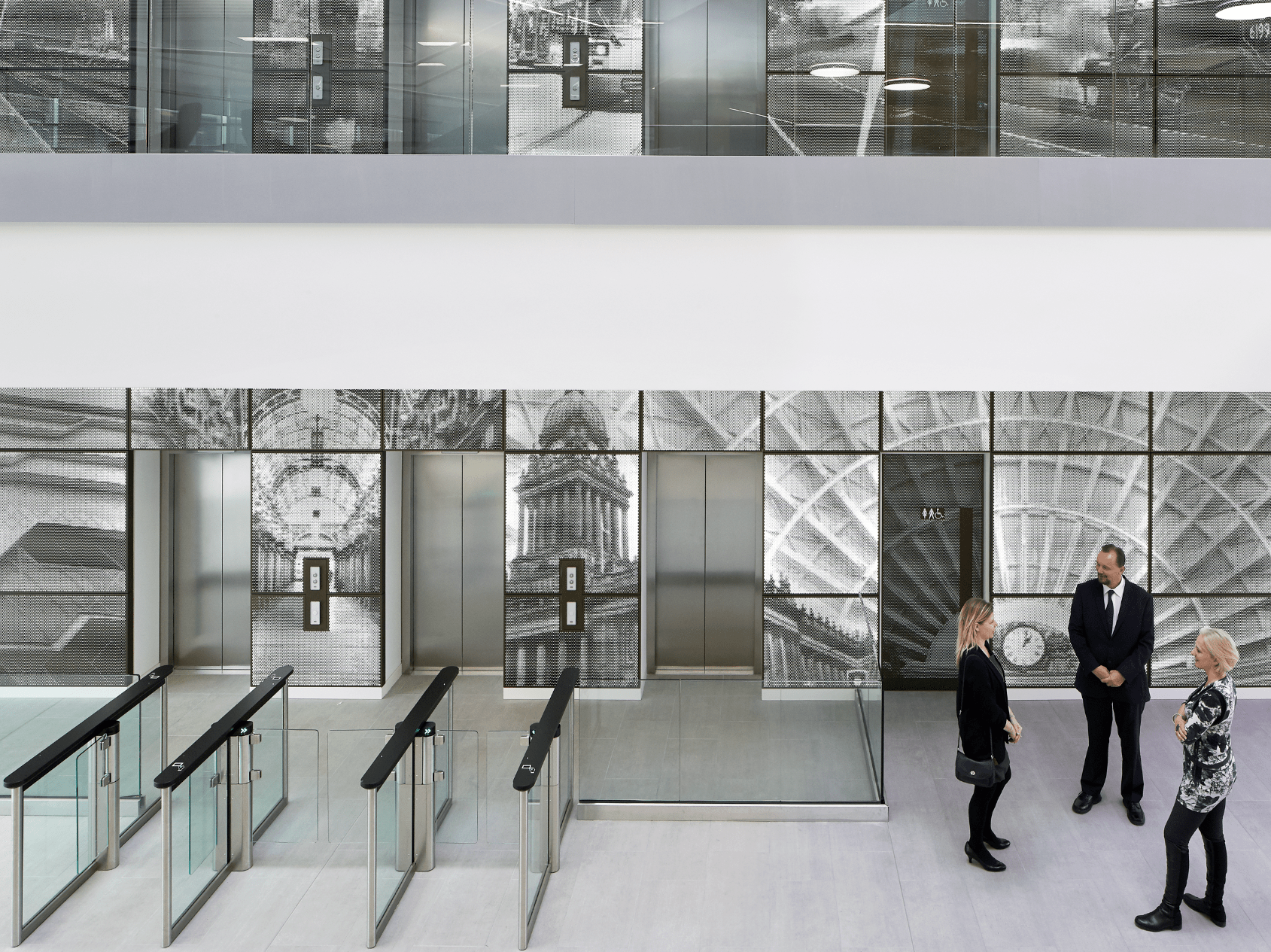 Decorative illumination at KPMG - Unibox | Lighting